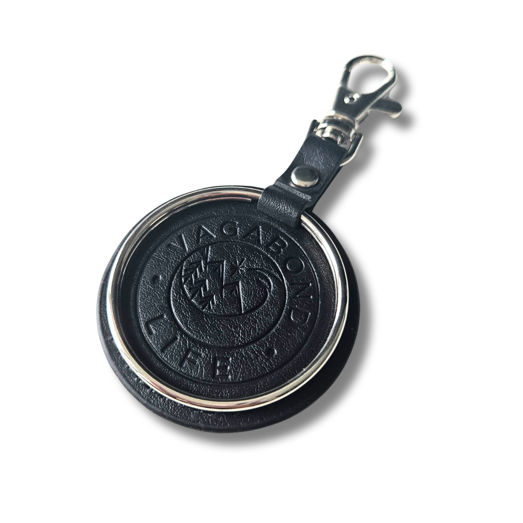 Black Vegan Travel Keychain, Collect Your Travels, Gift For Traveler ...