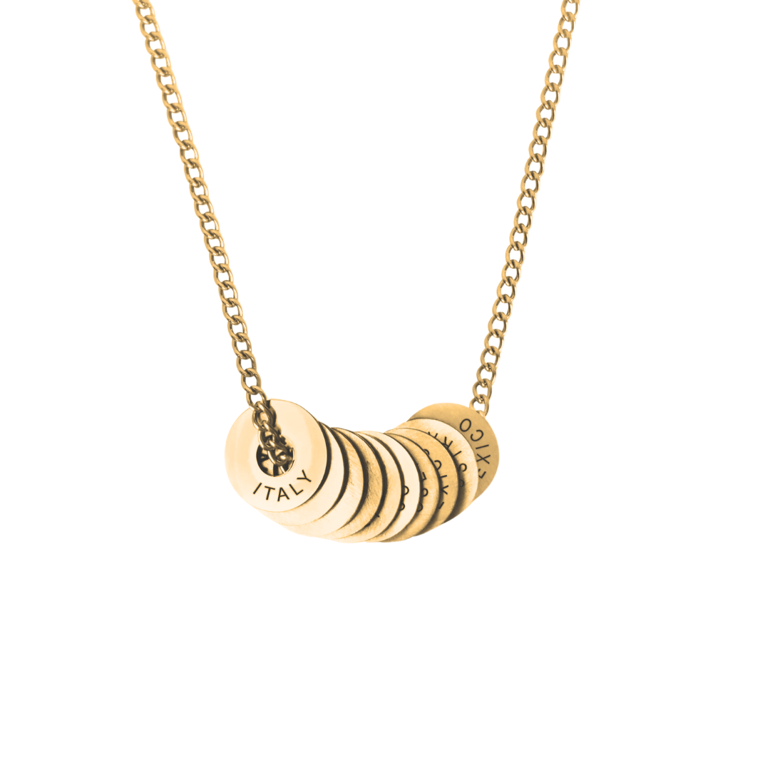 Collect Your Travels Necklace - Travel Charm Necklace - Vagabond Life