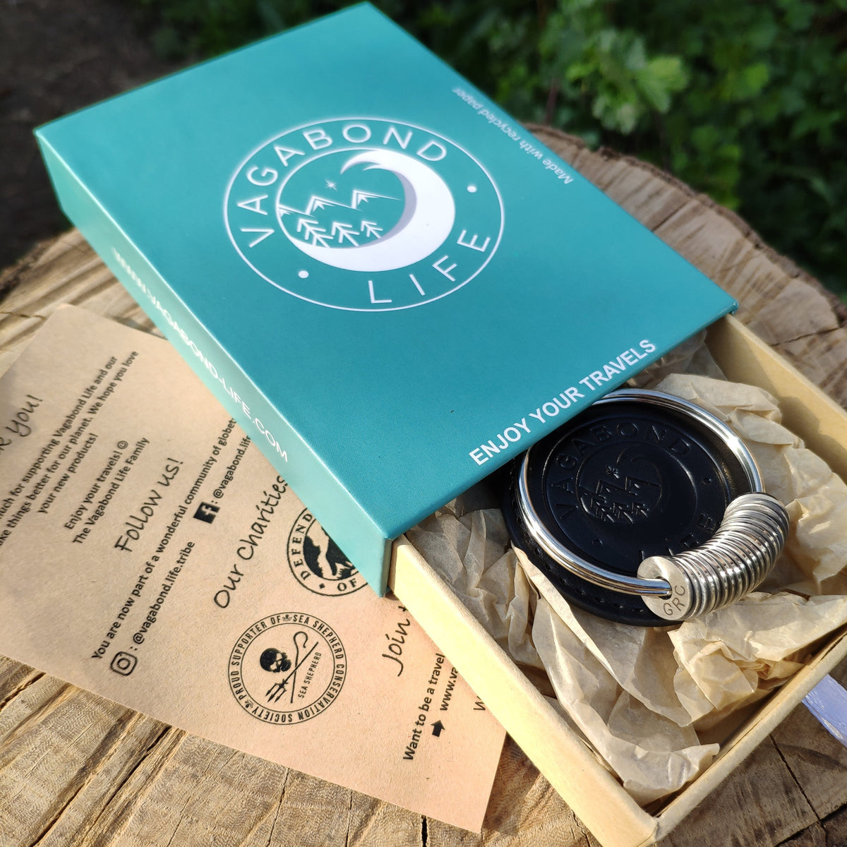 Black Leather Travel Keychain, Collect Your Travels, Gift For Traveler ...