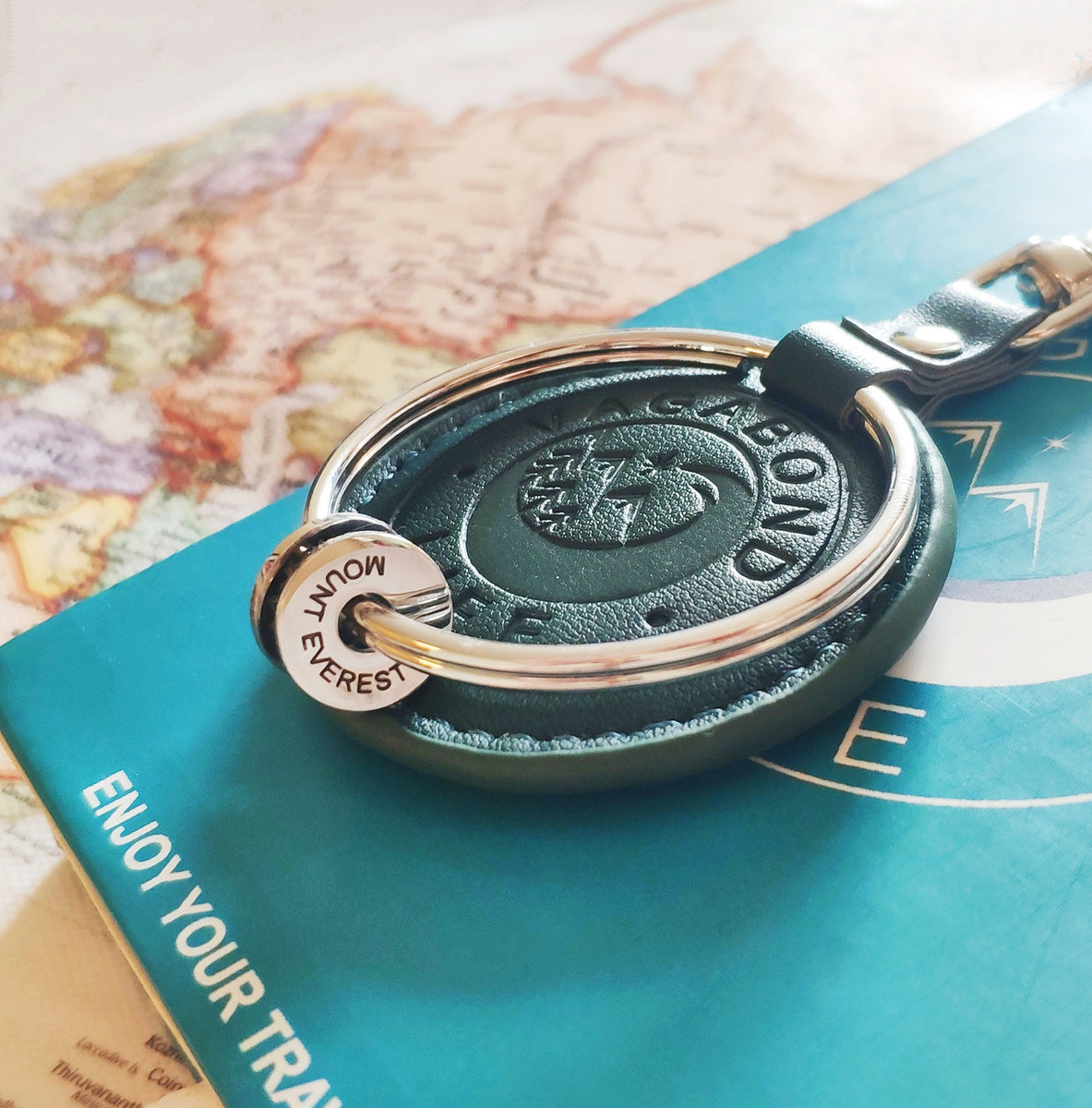 Collect Your Travels Keyring, Travel Keychain, Best Travel Gift For Her ...